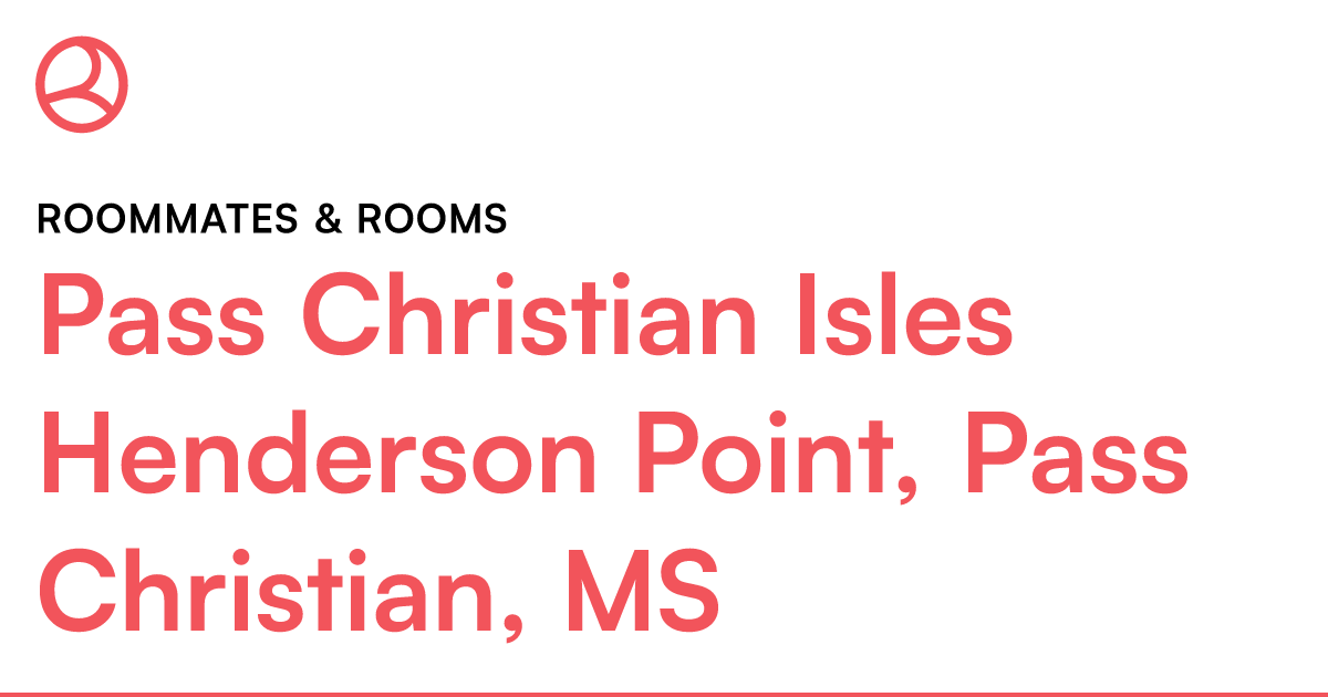 Pass Christian Isles Henderson Point Pass Christian