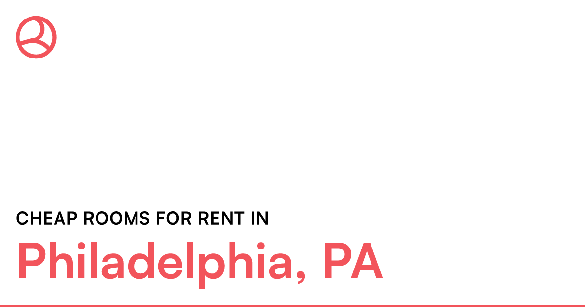 Philadelphia, PA Cheap rooms for rent – Roomies.com