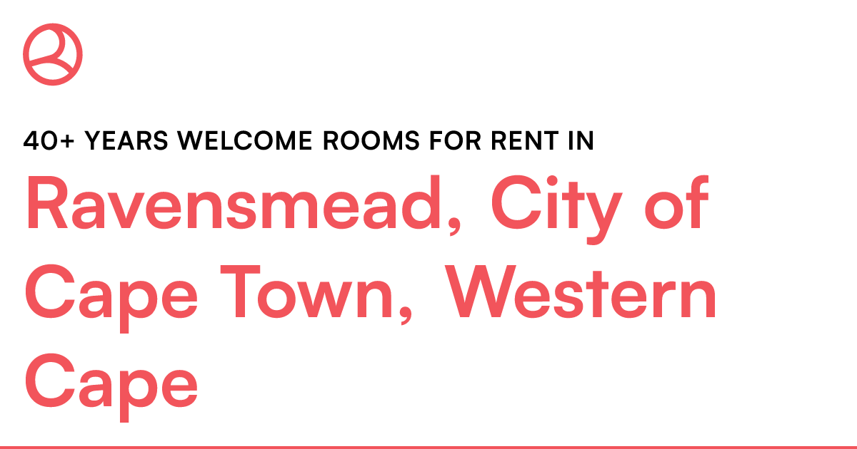 Ravensmead, City of Cape Town, Western Cape 40+ yea... – Roomies.co.za