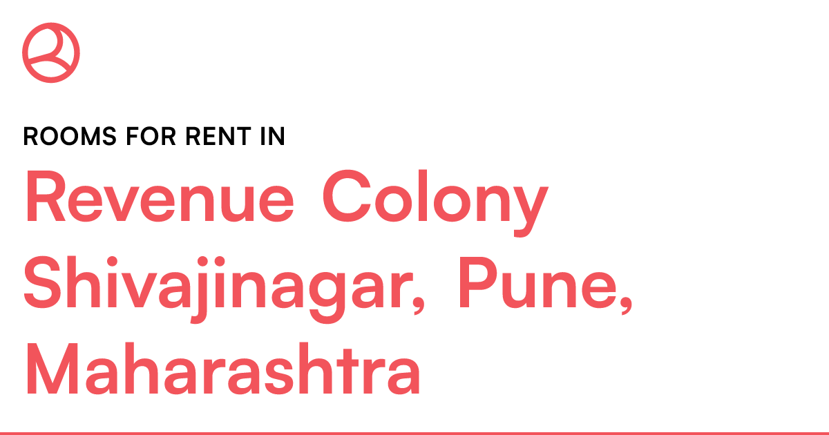 Revenue Colony Shivajinagar, Pune, Maharashtra Room... – Roomies.co.in