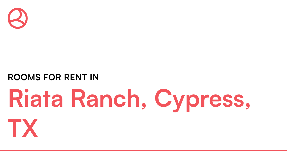 Riata Ranch, Cypress, TX Rooms for Rent – Roomies.com