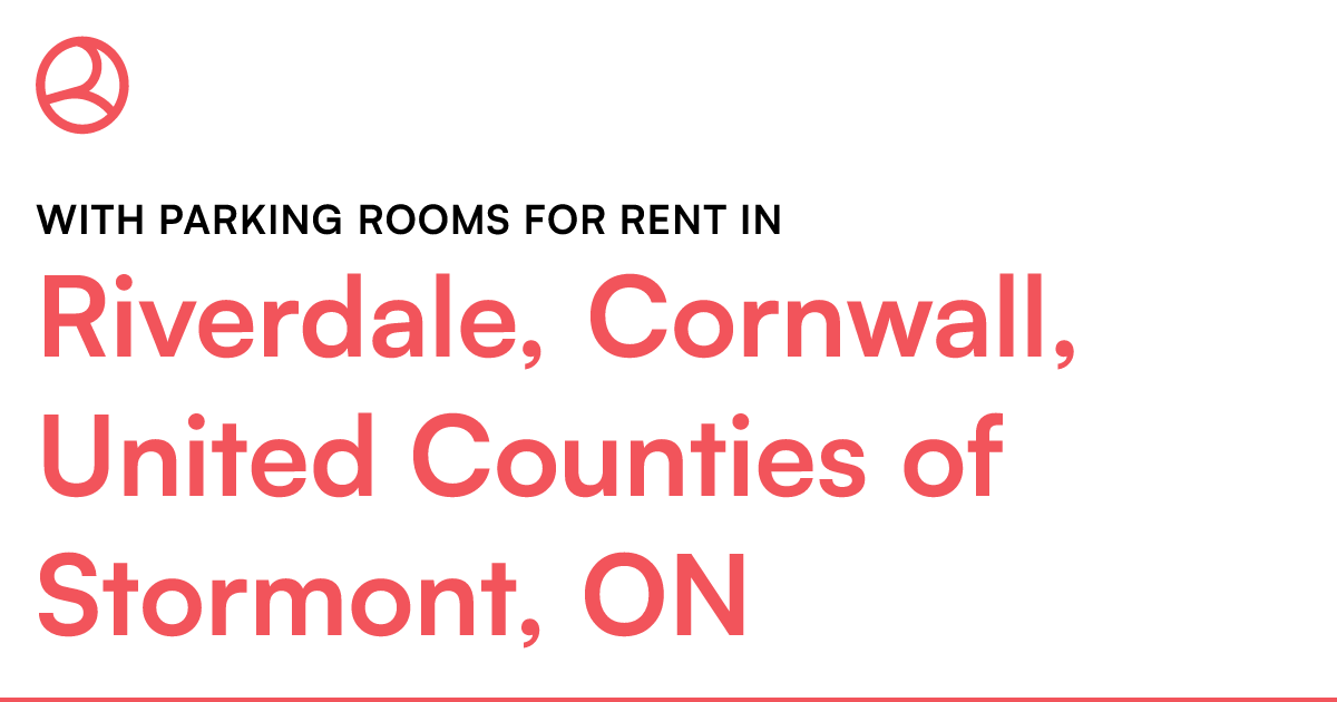 Riverdale, Cornwall, United Counties of Stormont, ON W... – Roomies.ca