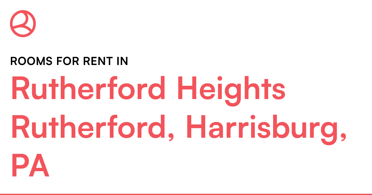 Rutherford Heights Rutherford, Harrisburg, PA Rooms f... – Roomies.com