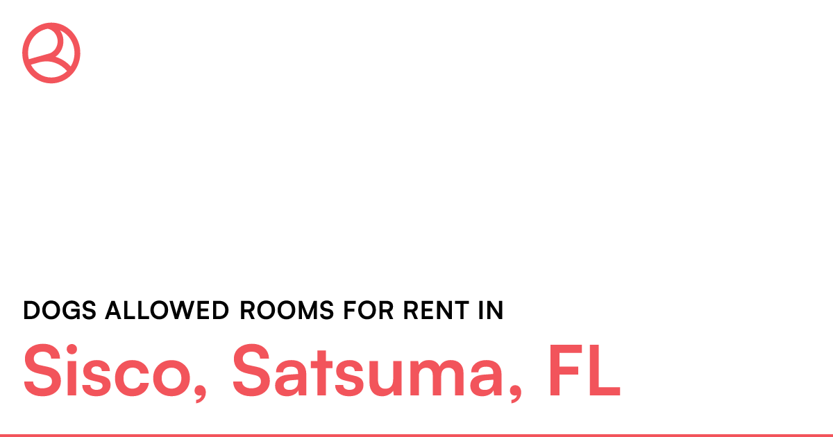 Sisco, Satsuma, FL Dogs allowed rooms for rent – Roomies.com