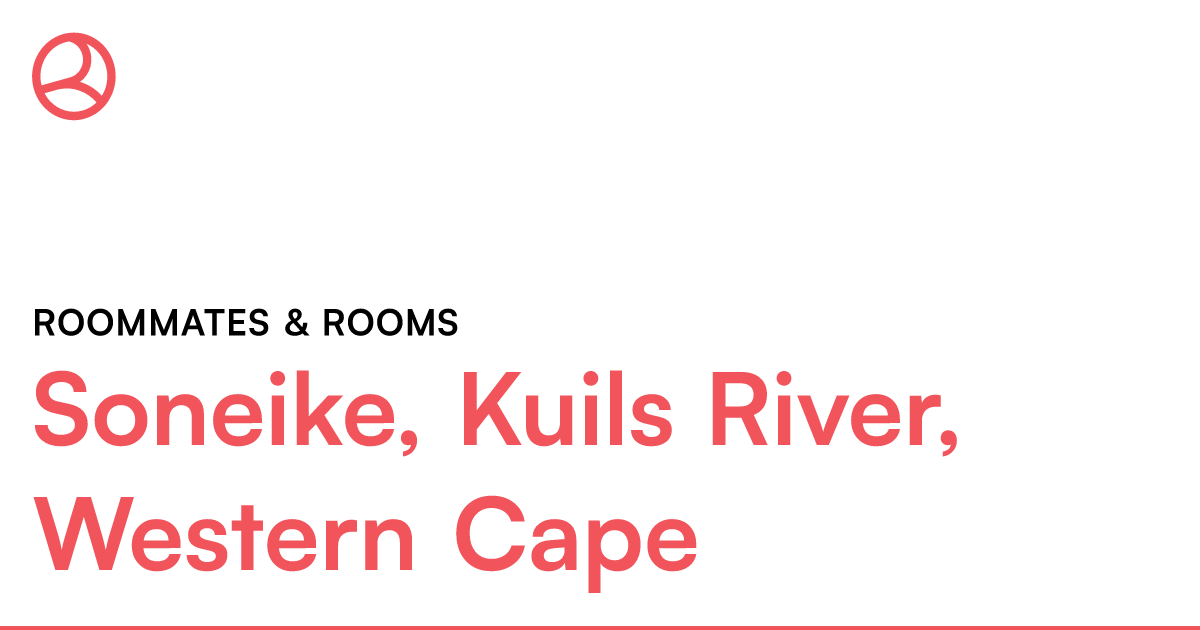 Soneike, Kuils River, Western Cape Roommates & room... – Roomies.co.za