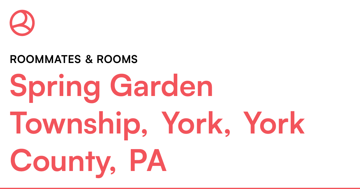 Spring Garden Township, York, York County, PA Roommat... – Roomies.com