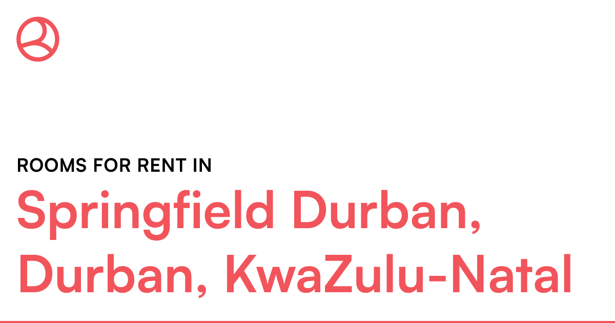 Springfield Durban, Durban, KwaZulu-Natal Rooms for... – Roomies.co.za