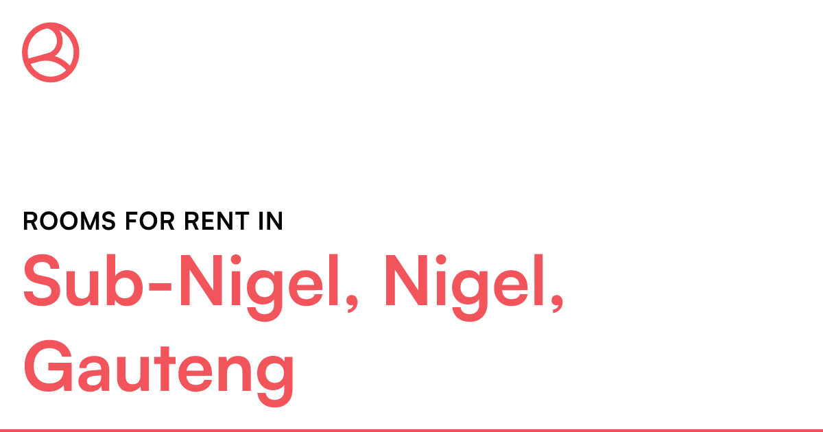 Sub-Nigel, Nigel, Gauteng Rooms for Rent – Roomies.co.za