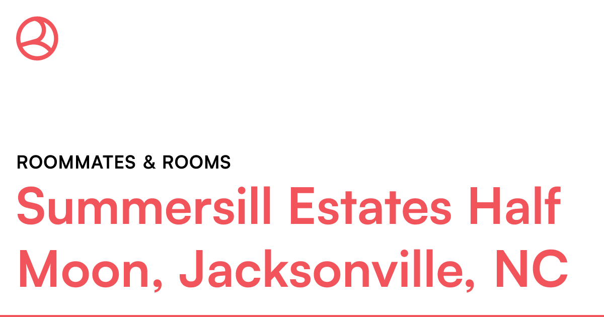 Summersill Estates Half Moon, Jacksonville, NC Roomma... – Roomies.com