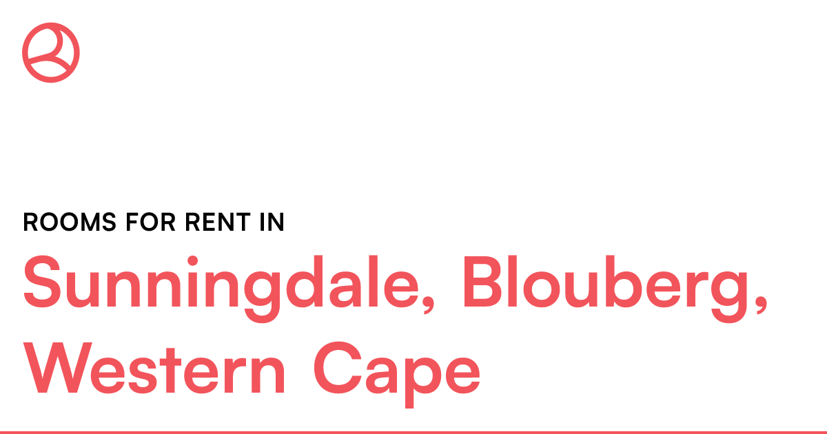 Sunningdale, Blouberg, Western Cape Rooms for Rent – Roomies.co.za