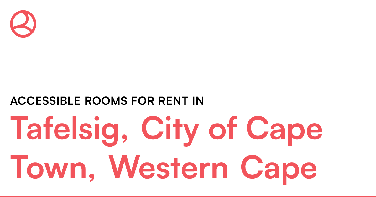 Tafelsig, City of Cape Town, Western Cape Accessibl... – Roomies.co.za