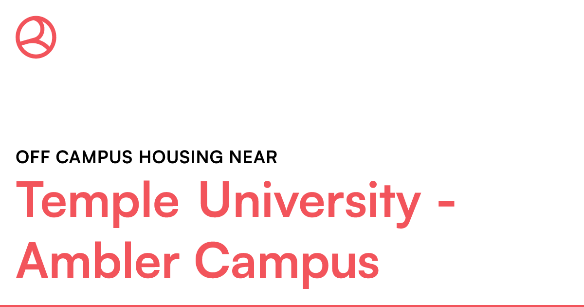Off campus housing near Temple University - Ambler Ca... – Roomies.com