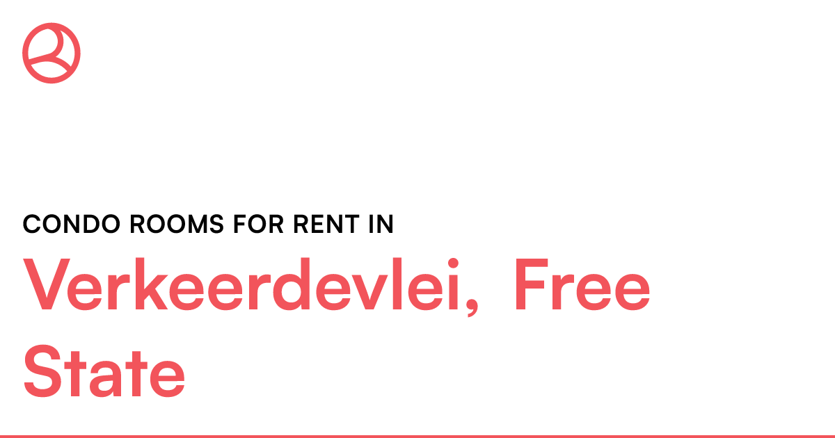 Verkeerdevlei, Free State Condo rooms for rent – Roomies.co.za