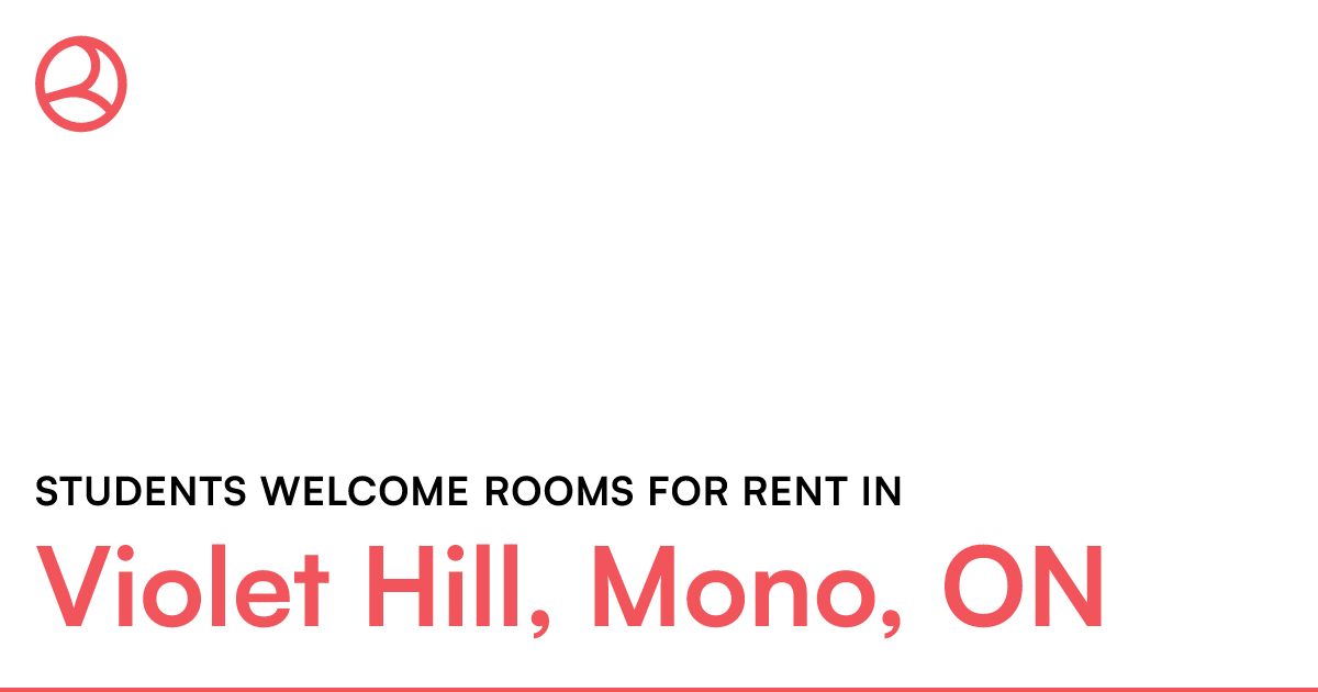 Violet Hill, Mono, ON Students welcome rooms for rent – Roomies.ca