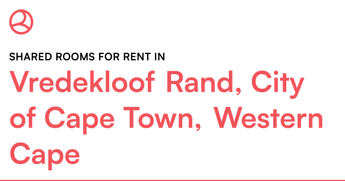 Vredekloof Rand, City of Cape Town, Western Cape Sh... – Roomies.co.za