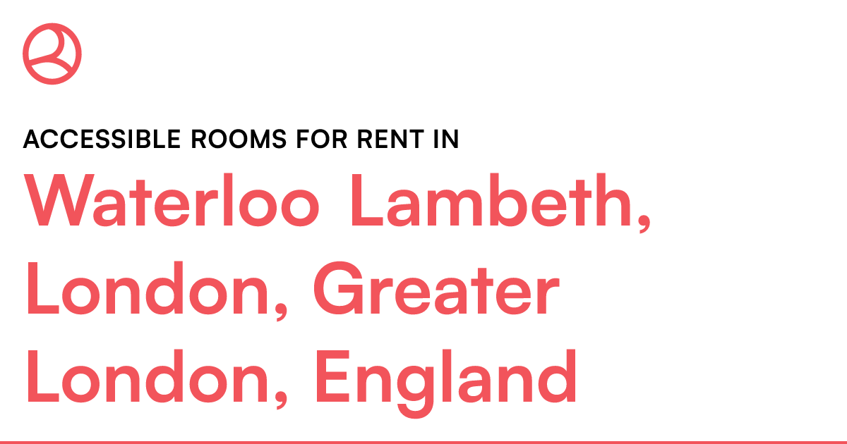 Waterloo Lambeth, London, Greater London, England A... – Roomies.co.uk