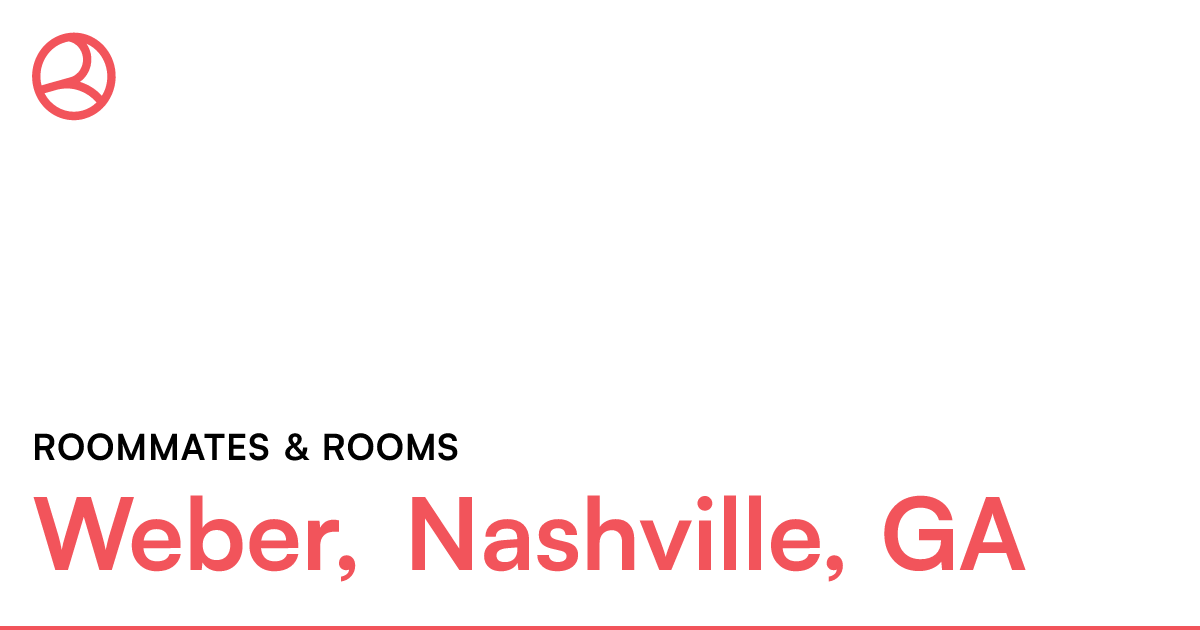 Weber, Nashville, GA Roommates & rooms – Roomies.com