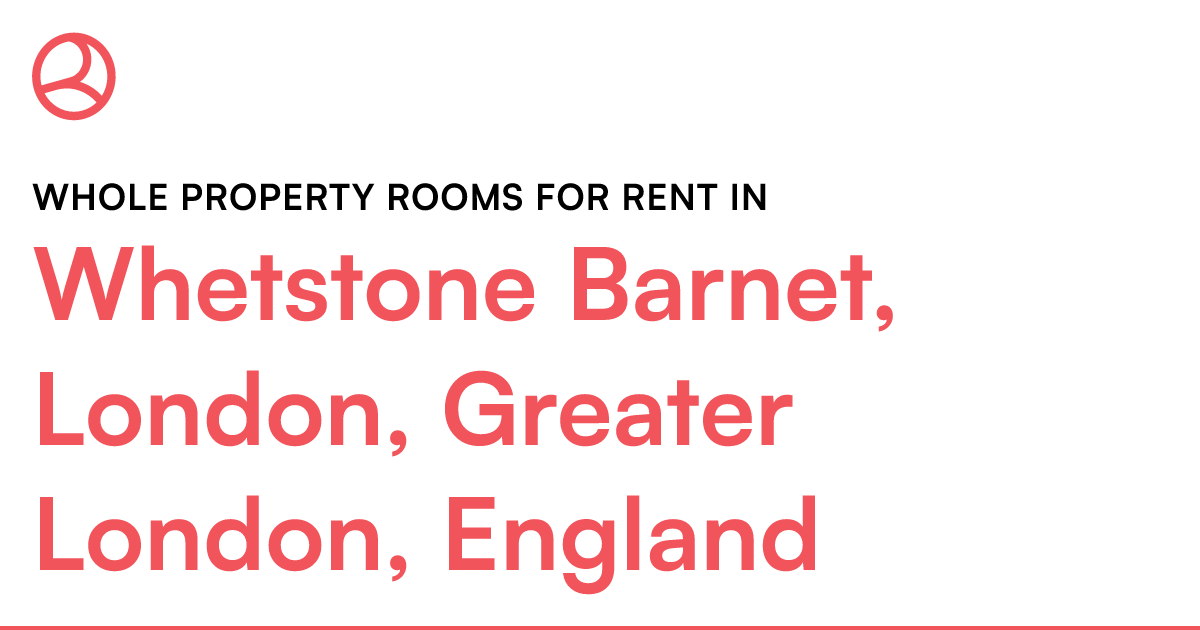 Whetstone Barnet, London, Greater London, England W... – Roomies.co.uk