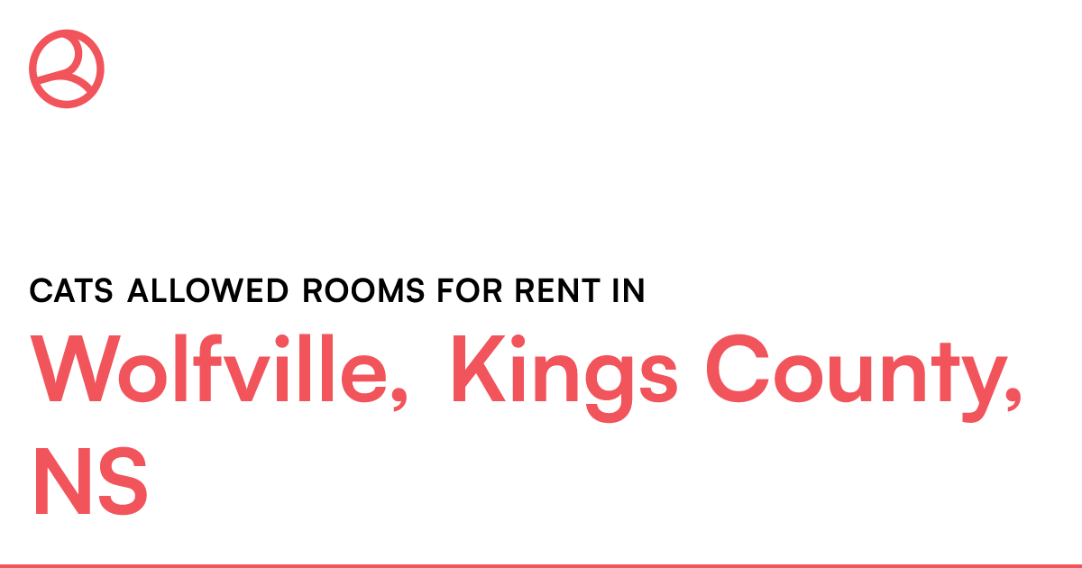 Wolfville, Kings County, NS Cats allowed rooms for ren... – Roomies.ca