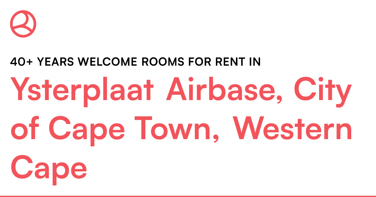 Ysterplaat Airbase, City of Cape Town, Western Cape... – Roomies.co.za